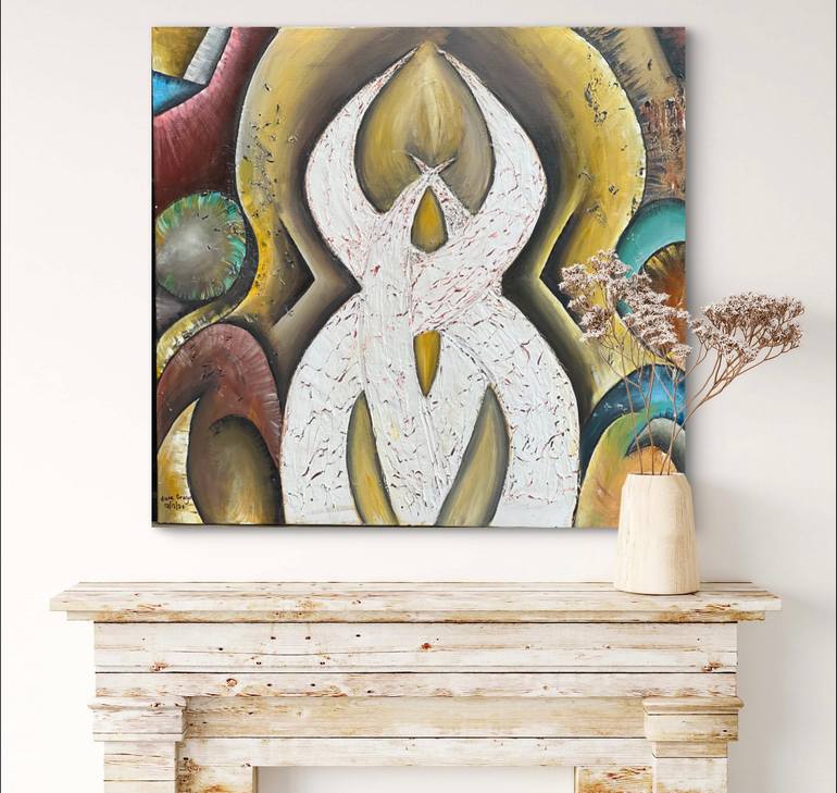 Family Painting by Jane C Oragui | Saatchi Art