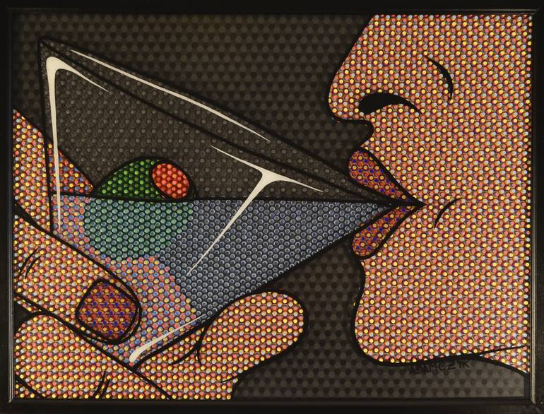 Extra Dry Painting by Matthew Adamczyk | Saatchi Art