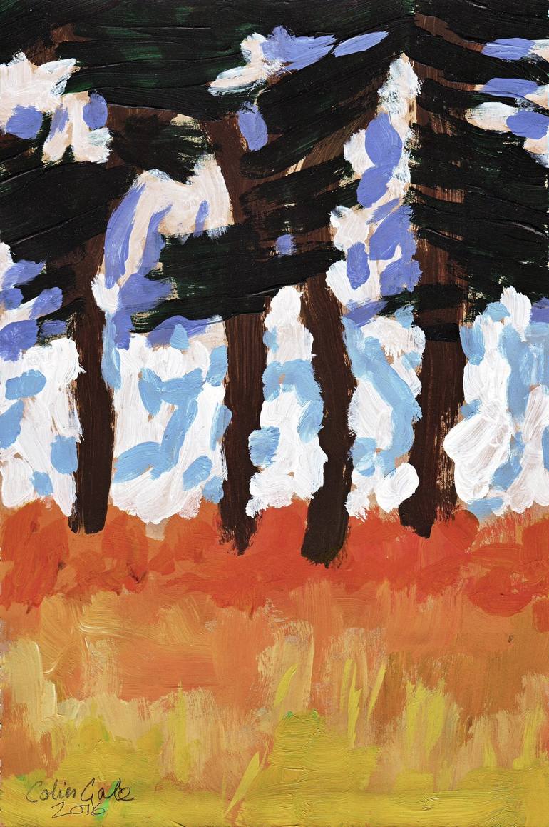 The Island Painting by Colin Gale | Saatchi Art