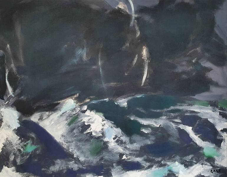 A Dark Storm Painting by Colin Gale | Saatchi Art