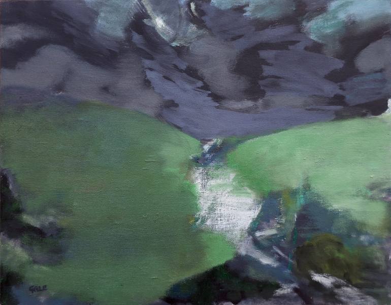 Quiet Night Painting by Colin Gale | Saatchi Art