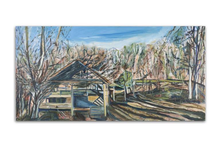 Fish House Painting by Myra Porter | Saatchi Art