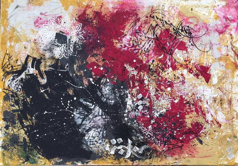 Anger Painting by Hadeer Samir | Saatchi Art