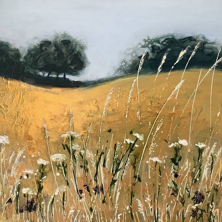 You Shine Like Gold Painting by Elizabeth Westcott | Saatchi Art