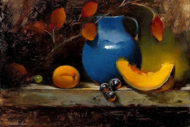 Still Life Painting by Sándor Száva | Saatchi Art