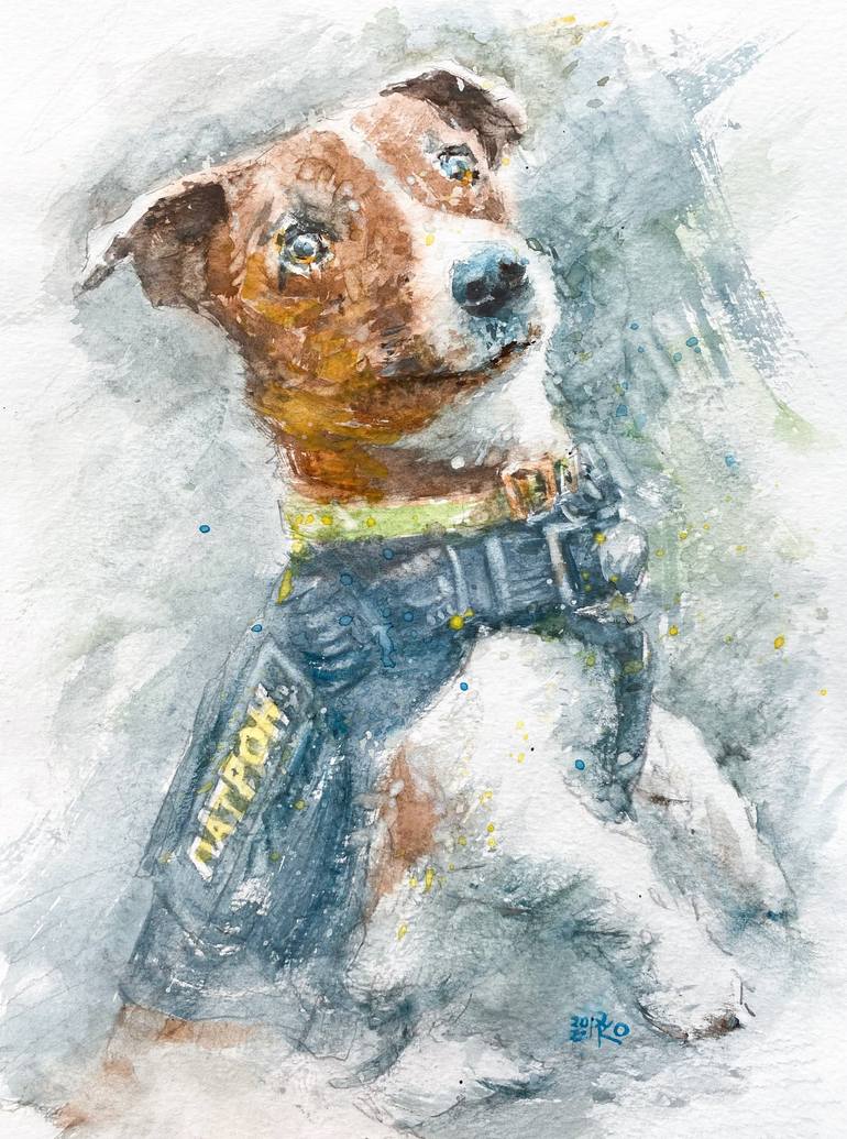 Patron Drawing by Ruslan Kolomiyets | Saatchi Art