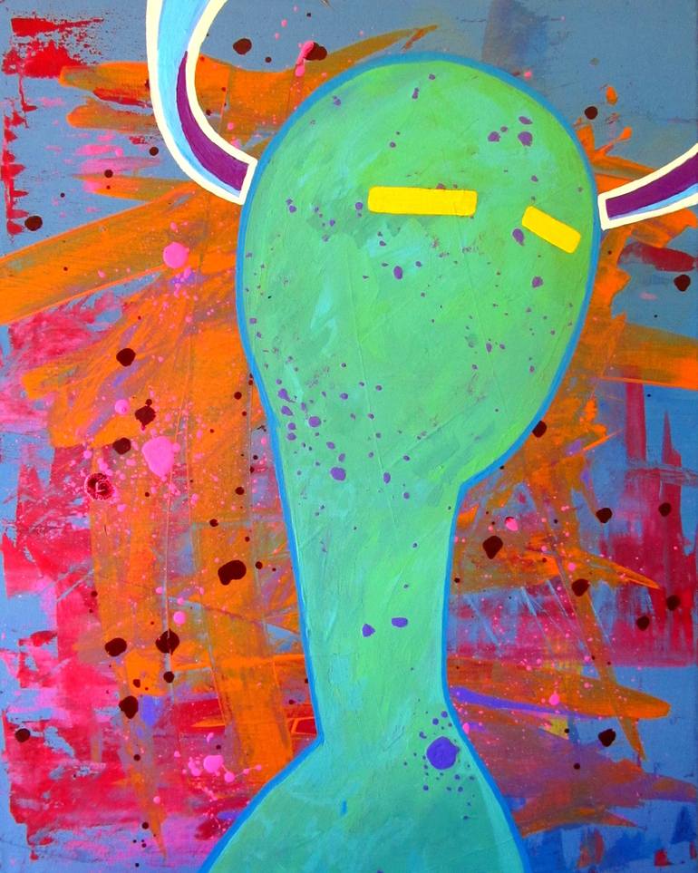 Deep sigh, spirit of hope Painting by Matthew Lesniewski | Saatchi Art