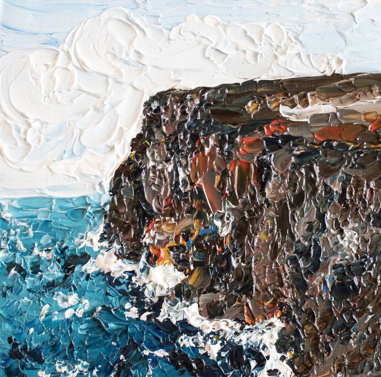 Orkney Island Painting by Kristen Jasper | Saatchi Art