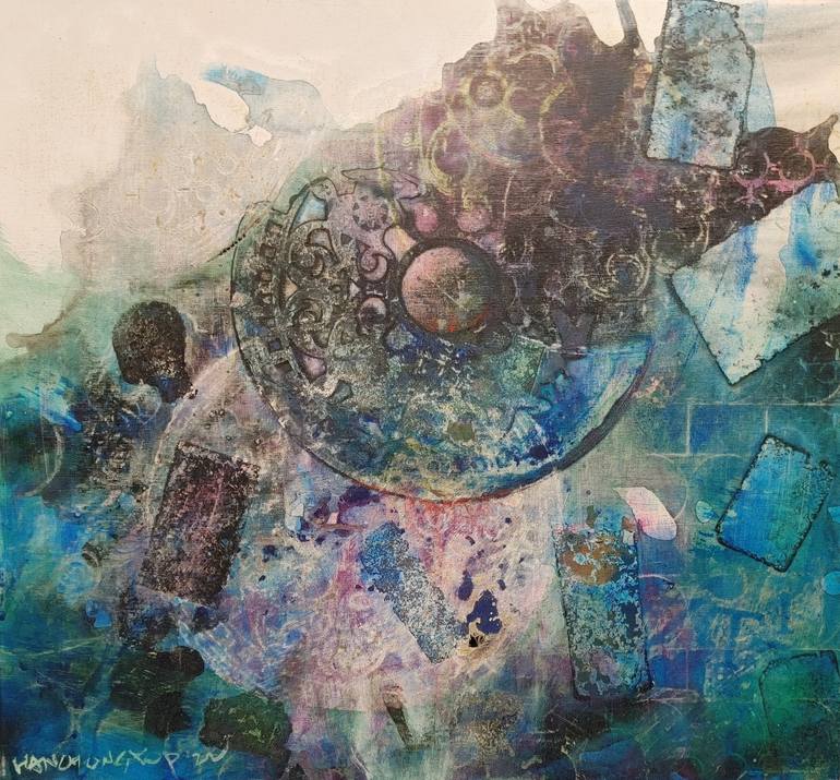 Evolving Legends Painting by Chongyop Han | Saatchi Art