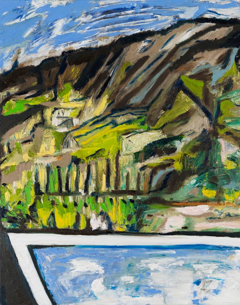 Graff Room View Painting by Myra Porter | Saatchi Art