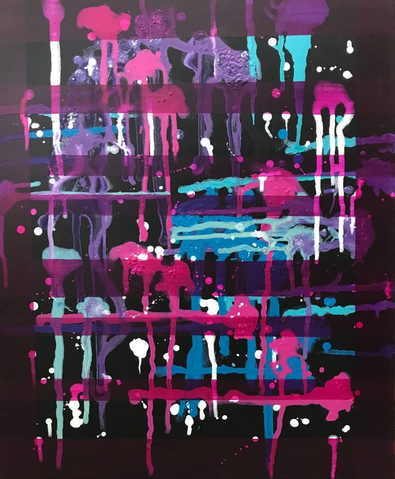 Nocturnal ice cream Painting by Philip Teh | Saatchi Art