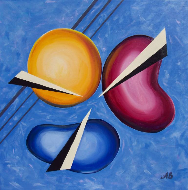 The Simple Movements vol.6 Painting by Alisa Burachuk | Saatchi Art