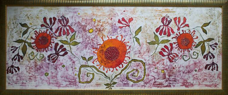 Magic flower Painting by Anna Sokolan | Saatchi Art