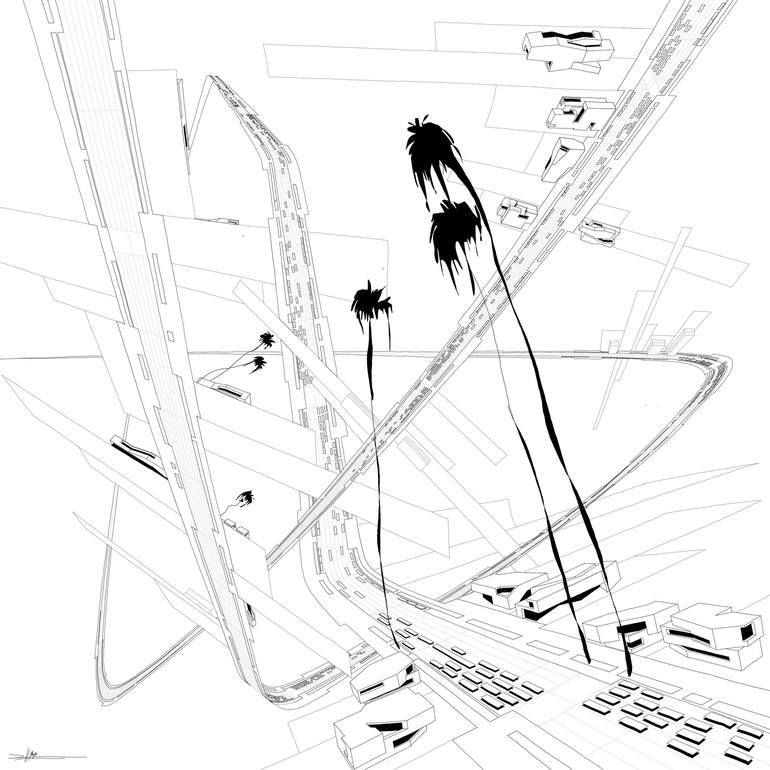 UNCERTAIN FUTURE_13_SKETCH Drawing by Hugo Rami Pérez | Saatchi Art