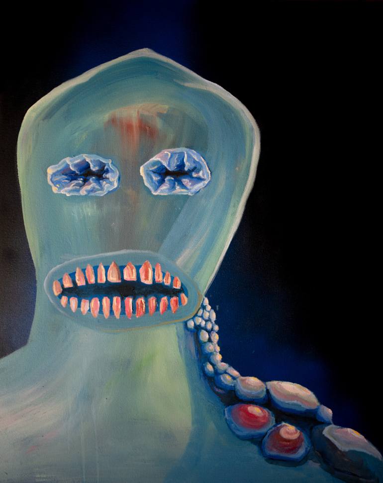 Present but Absent Painting by Christopher Evans | Saatchi Art