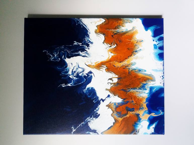 Feel Free Painting by Anju Saxena | Saatchi Art