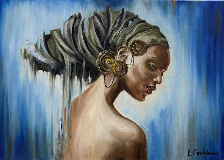 Ife Painting by ᴇʟᴇɴᴀ ɢʀɪsʜᴋᴏᴡᴀ | Saatchi Art