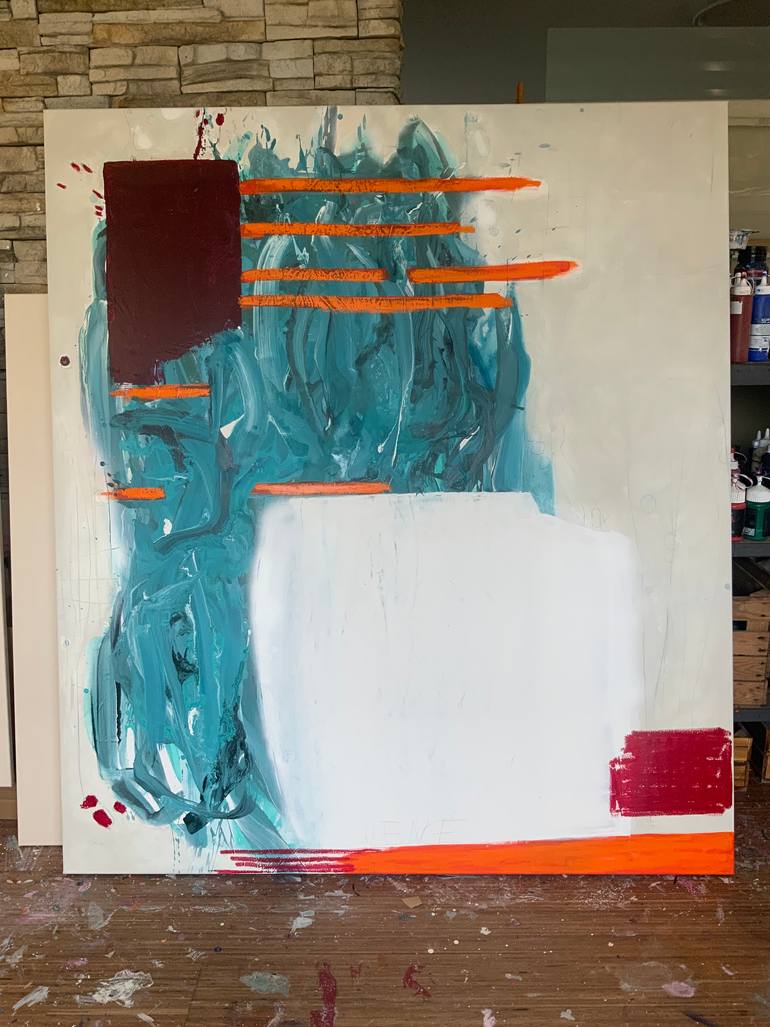Between Chaos and Silence 2 Painting by Susanne Kirsch | Saatchi Art