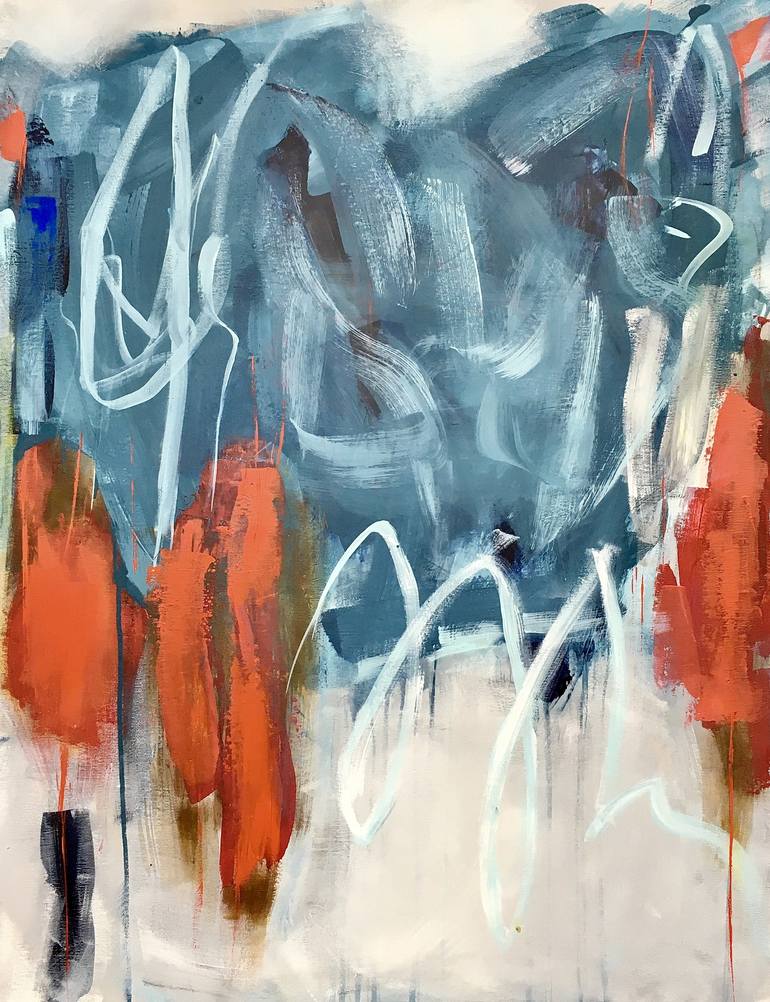 Between the Lines II Painting by Susanne Kirsch | Saatchi Art