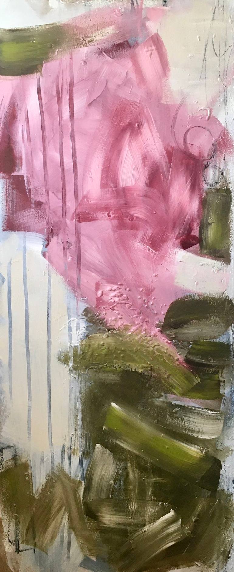 Blossom Rush Painting by Susanne Kirsch | Saatchi Art