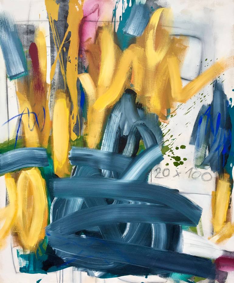 Wild at Heart Painting by Susanne Kirsch | Saatchi Art