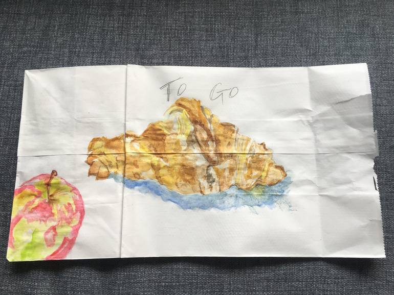 To Go Painting by Donna Goldman | Saatchi Art