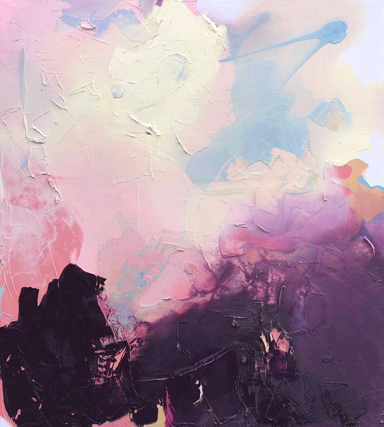 Head over Heels Painting by Rebecca Chewning | Saatchi Art