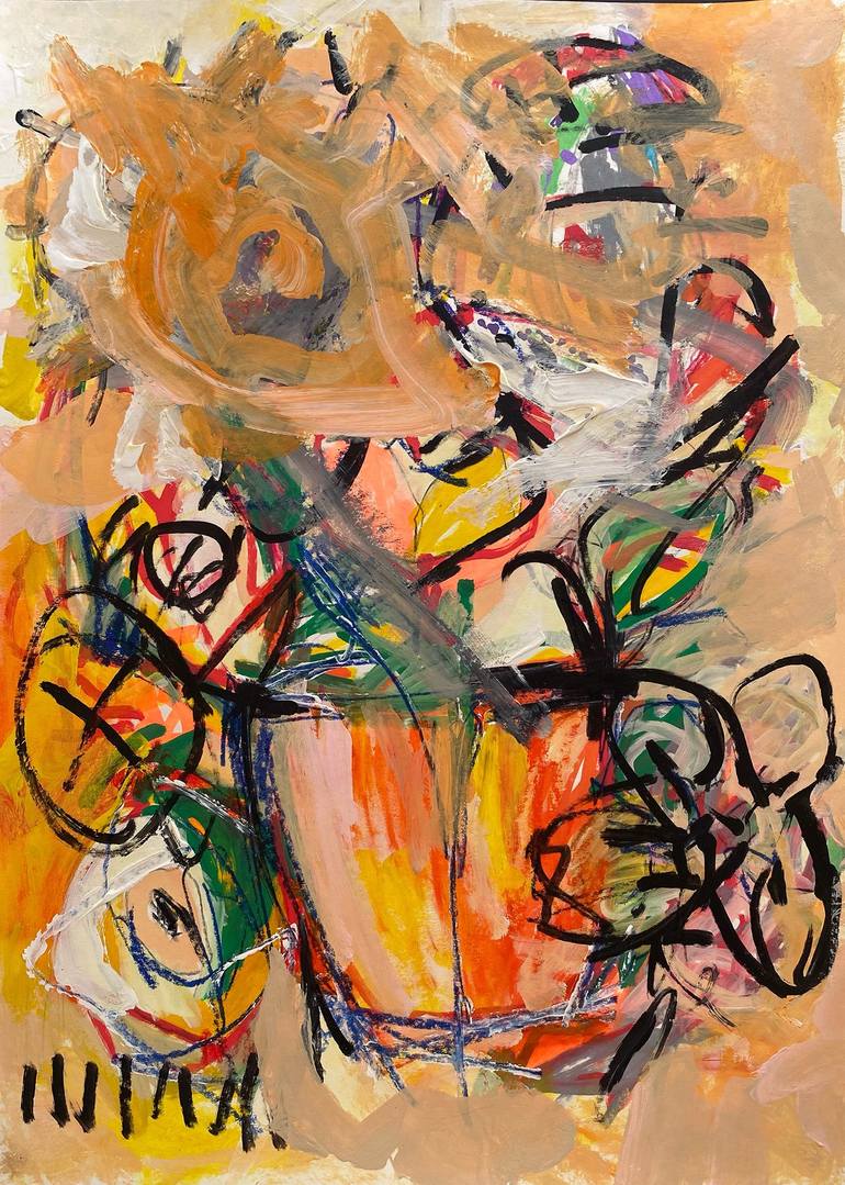 sebvanseb_2021_007 Painting by Sebastian Tudor | Saatchi Art