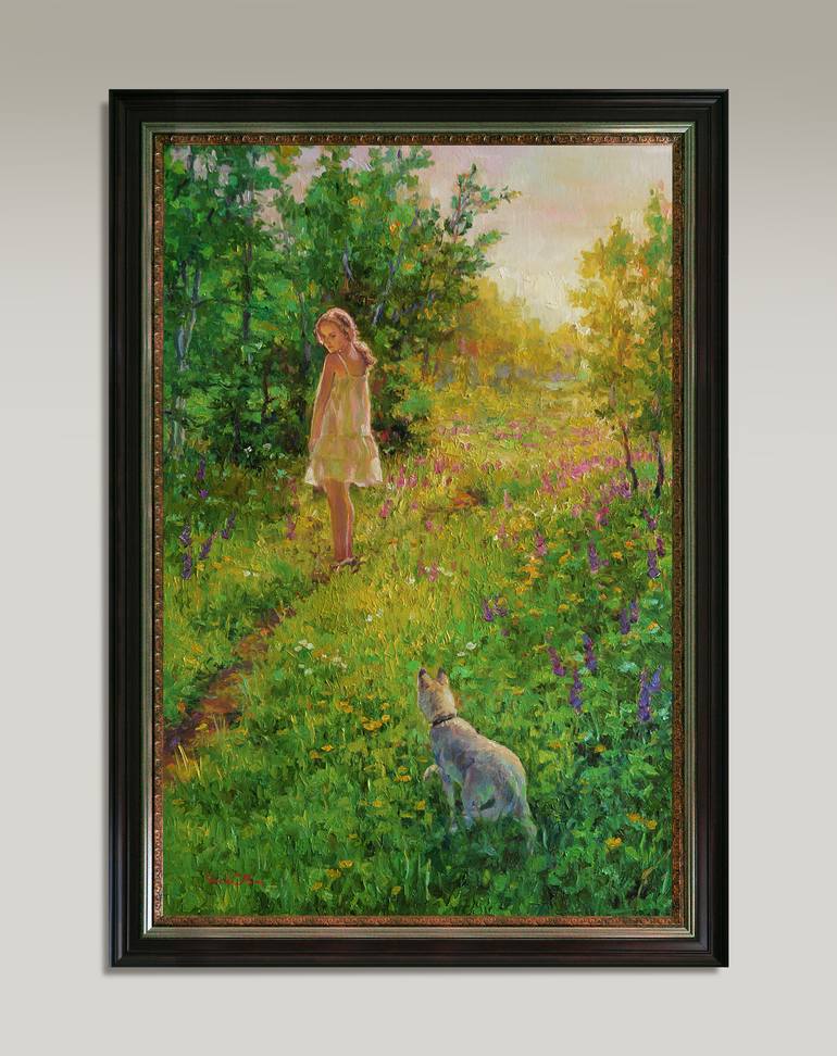 Stroll Painting by Vachagan Manukyan | Saatchi Art