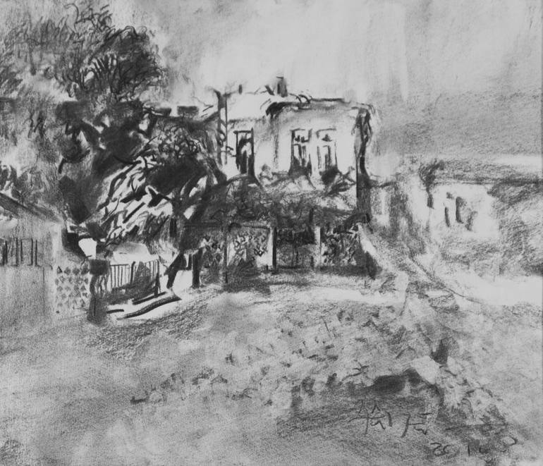 Bucharest - Calea Rahovei Drawing by Florin Barza | Saatchi Art