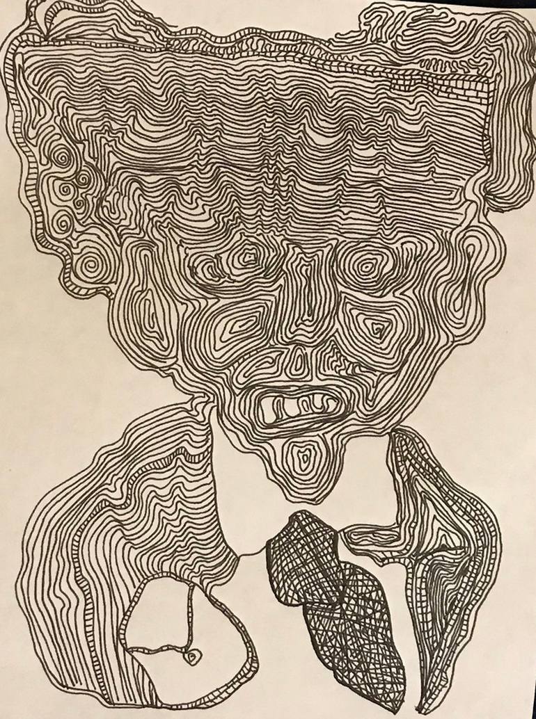 humen Drawing by sanaz seyed esfahani | Saatchi Art