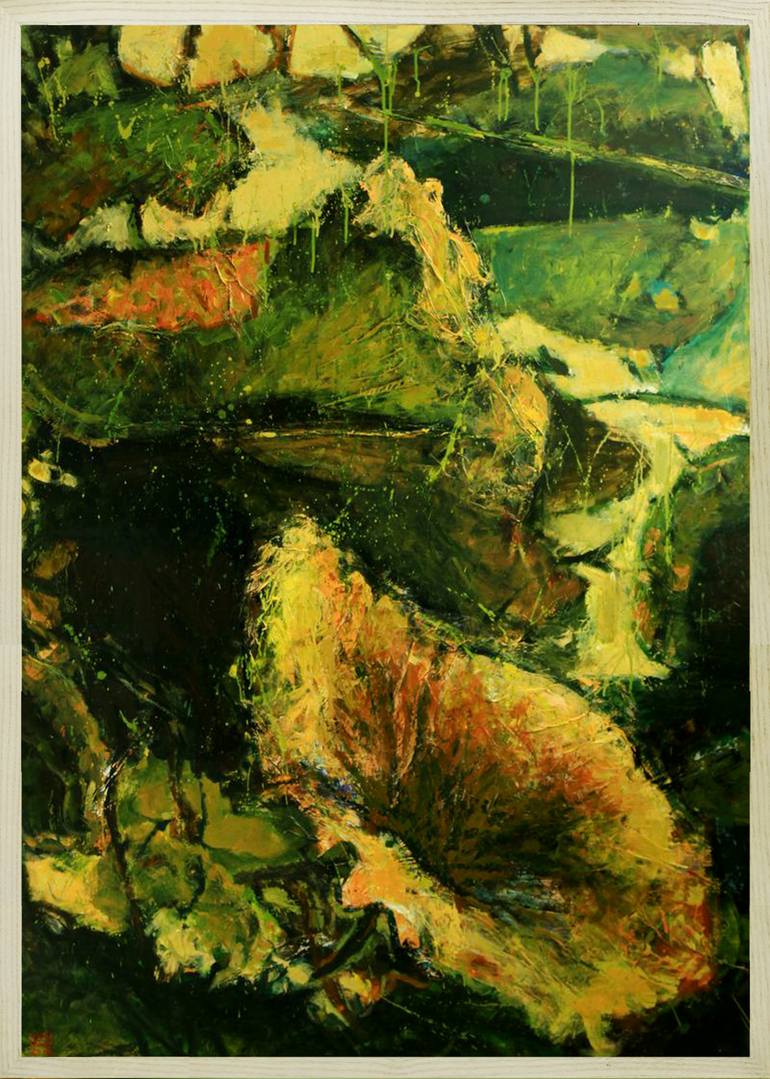 SEASON CHANGES Painting by Viet Hung Vu | Saatchi Art