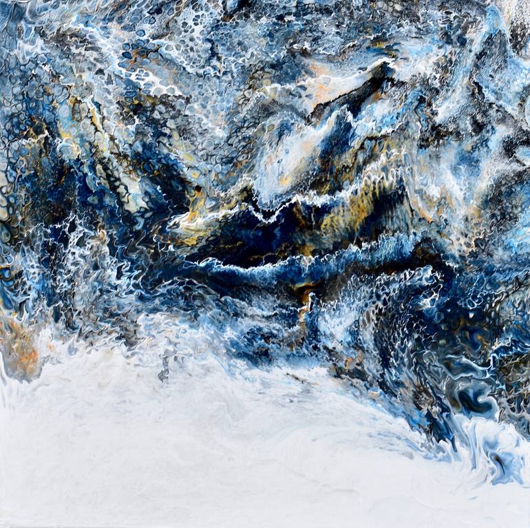 Eau Blance Painting by Helen Alex Murray | Saatchi Art