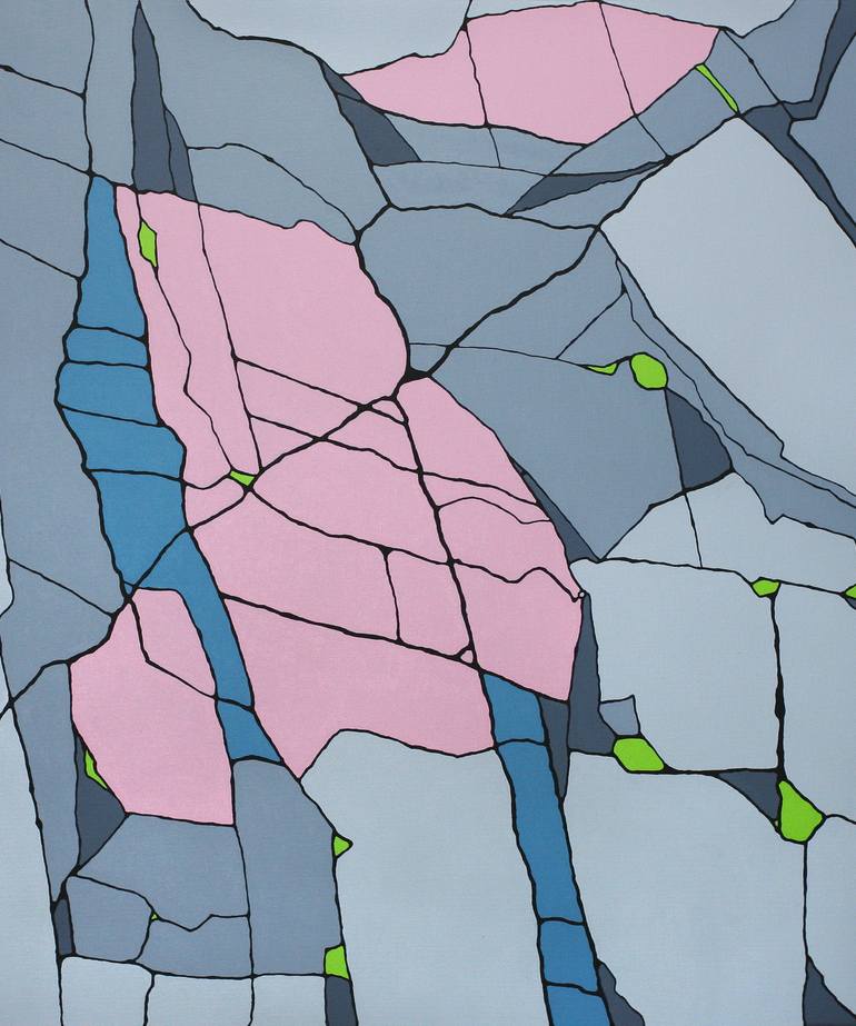 Fracture Painting by Heidi Hodkinson | Saatchi Art