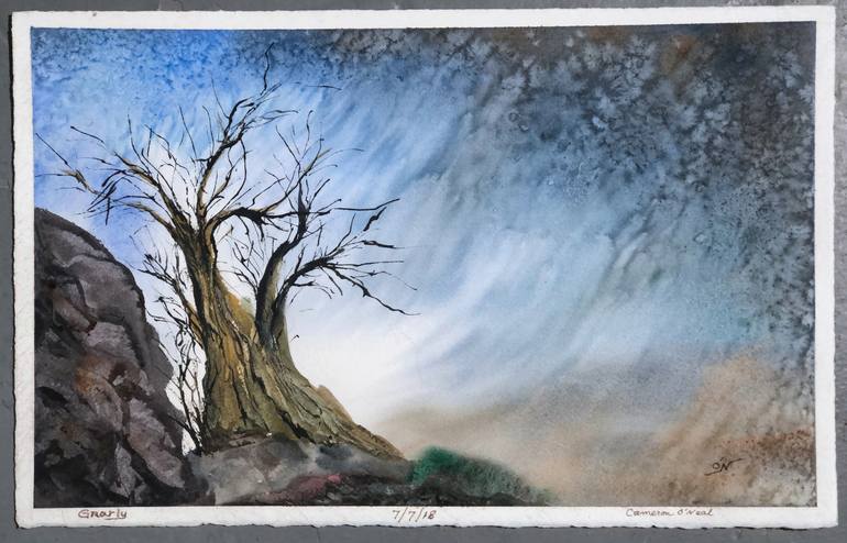 Gnarly Painting by Cameron O'Neal | Saatchi Art