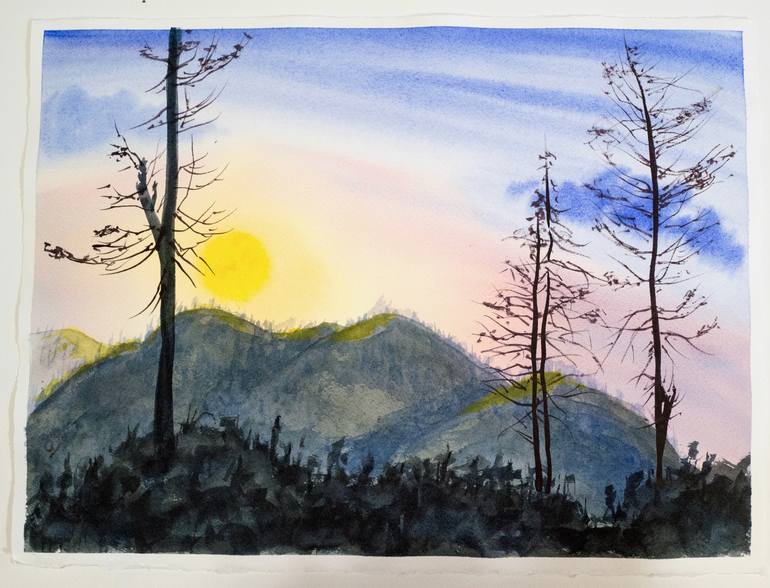 Cold Light Painting by Cameron O'Neal | Saatchi Art