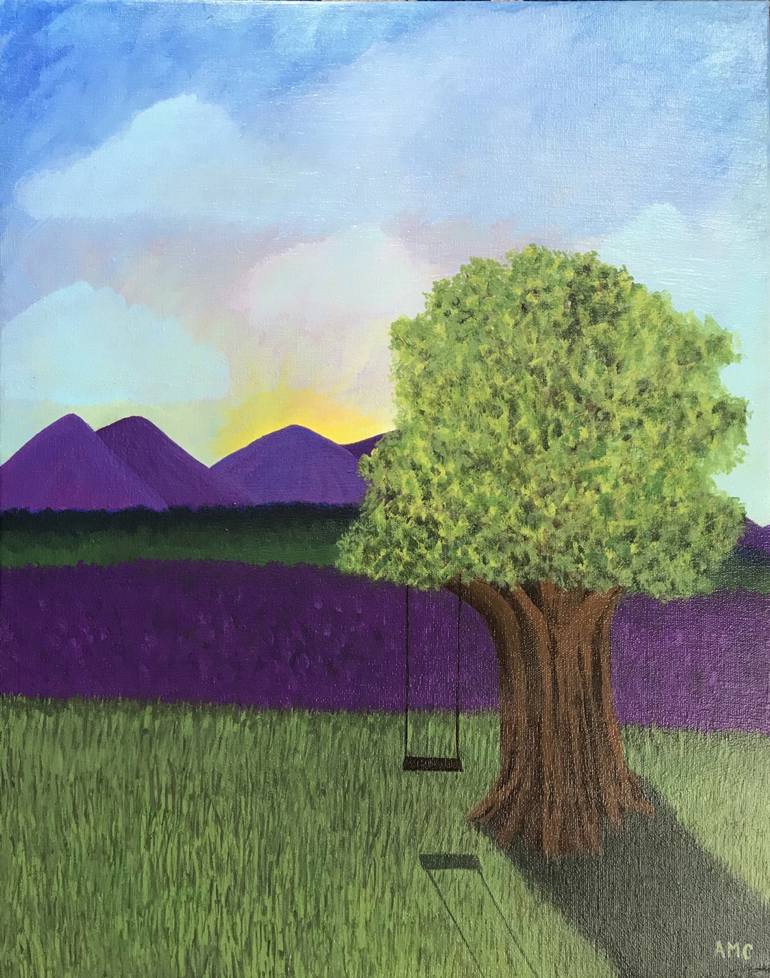 Midsummer’s Dream Painting by Alyssa Cantu | Saatchi Art