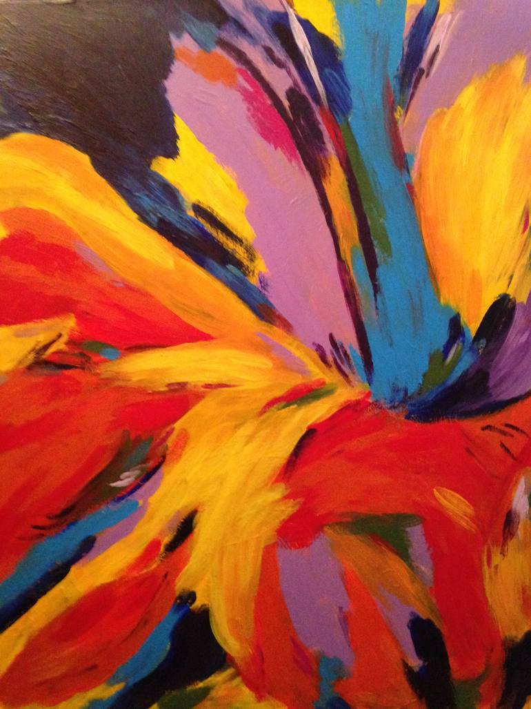 The Sun Music Painting by Inna Shavyrina | Saatchi Art