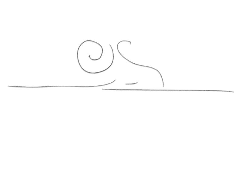 Falling asleep Drawing by Gert Rautenbach | Saatchi Art