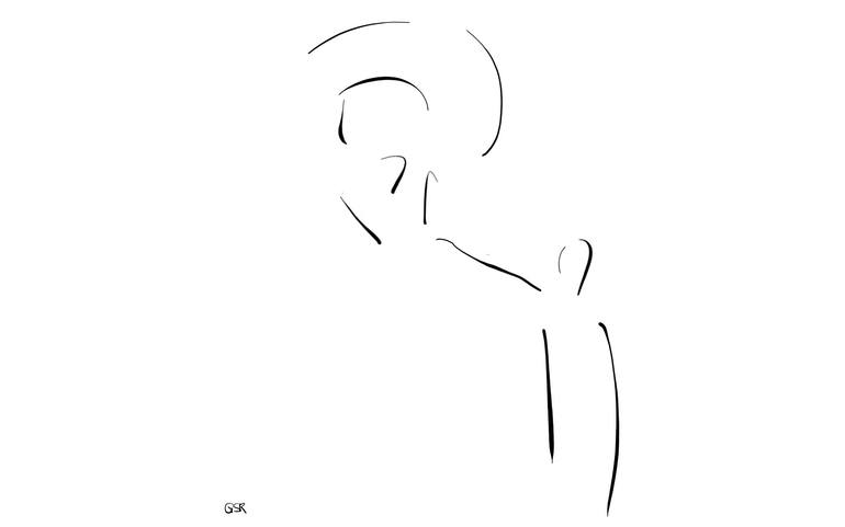 The intangible Drawing by Gert Rautenbach | Saatchi Art