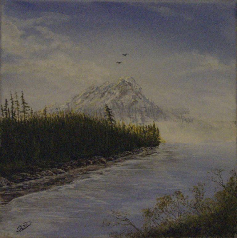 Hike Painting by Stephen Reid | Saatchi Art