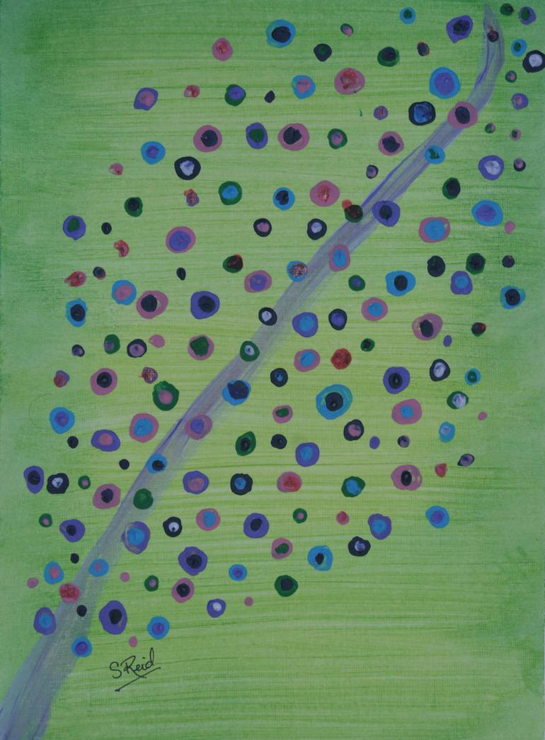 Fields of Green Painting by Stephen Reid | Saatchi Art