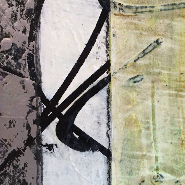 Coalescence II – Pillar Painting by Mark Pflughoeft | Saatchi Art