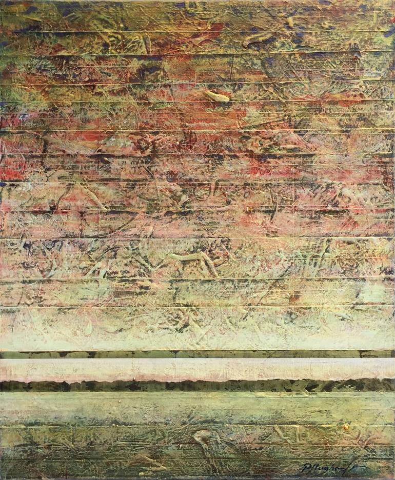 Expanding Horizons XV Painting by Mark Pflughoeft | Saatchi Art