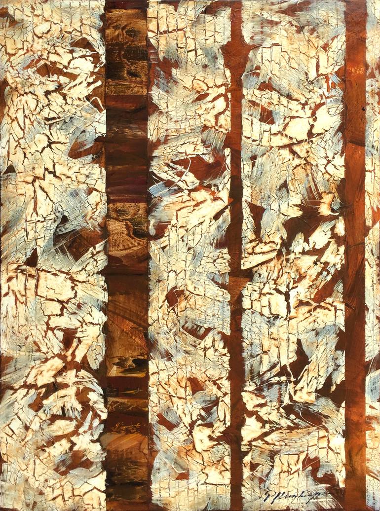 Rustling Series V Painting by Mark Pflughoeft | Saatchi Art