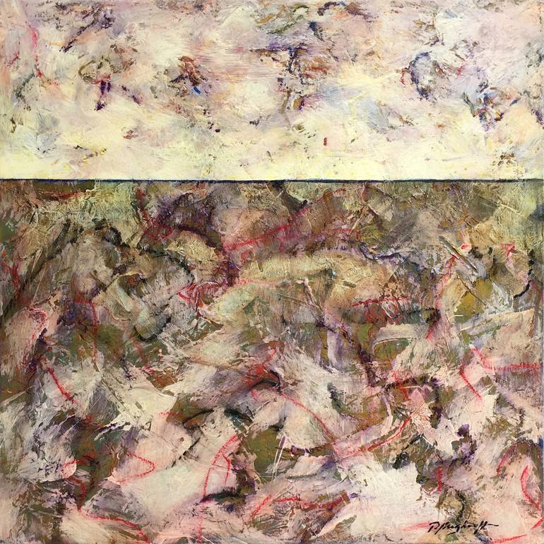 Expanding Horizons III Painting by Mark Pflughoeft | Saatchi Art