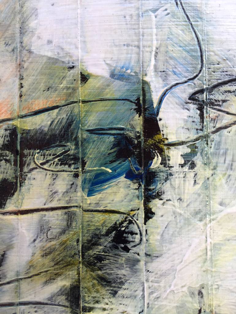 Time Compression I Painting by Mark Pflughoeft | Saatchi Art