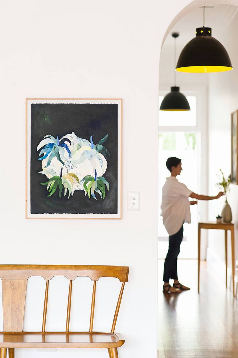 Flora X Painting by Ruth Le Roux | Saatchi Art