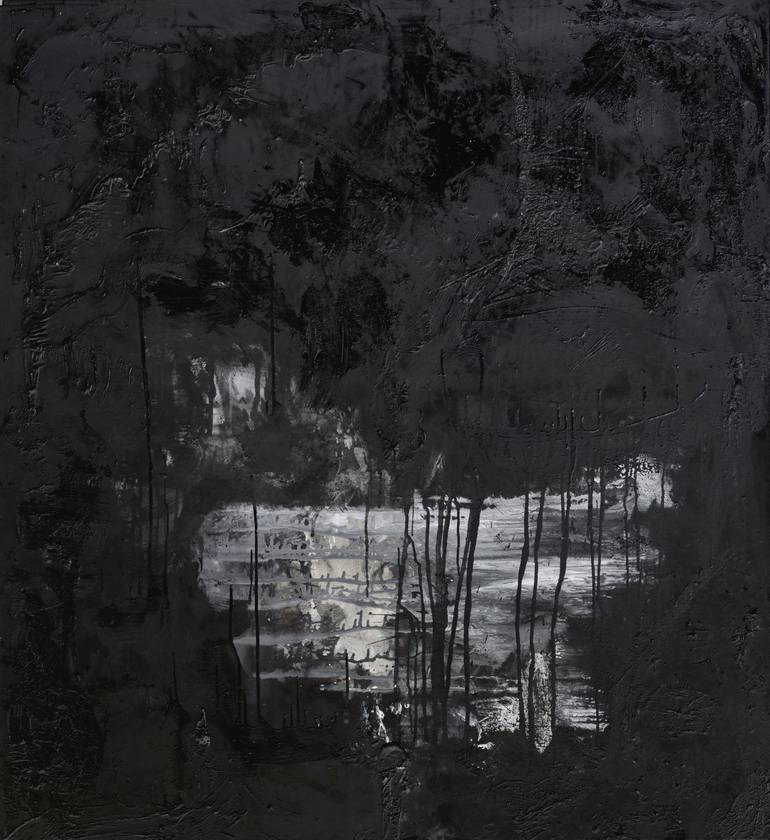 inner turmoil Painting by Timothy Barnes | Saatchi Art