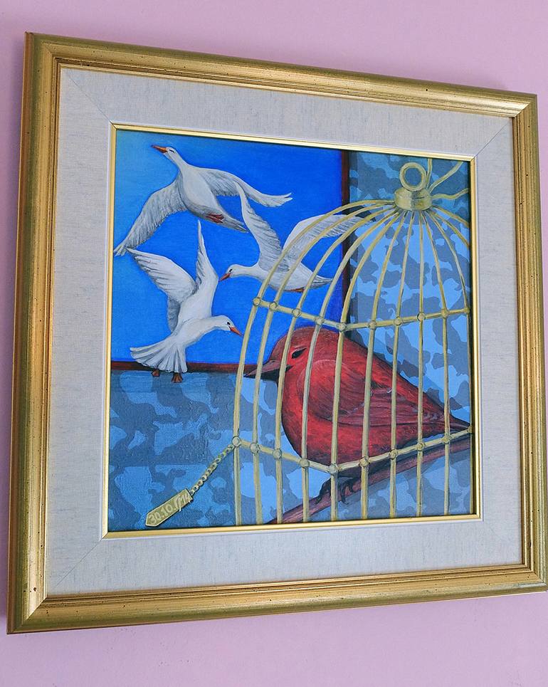 On freedom and color 2 Painting by Galia Chuntova | Saatchi Art